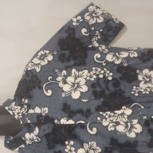 Tuki's Pareu | Shirts | Tukis Pareu Hawaiian Hibiscus Flower Print ...